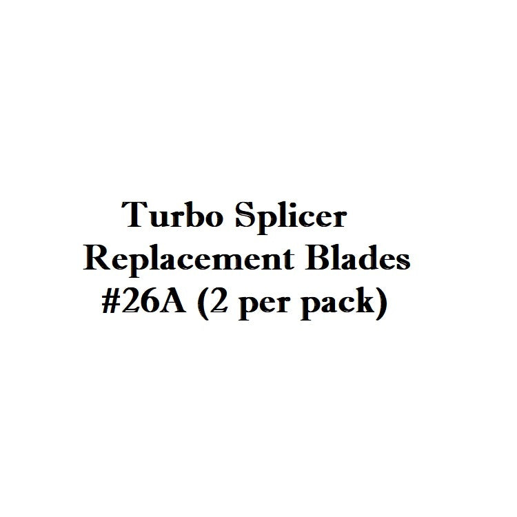 Turbo Vinyl Rod Splicer Blades 2-Pack | Fast Ship Tools